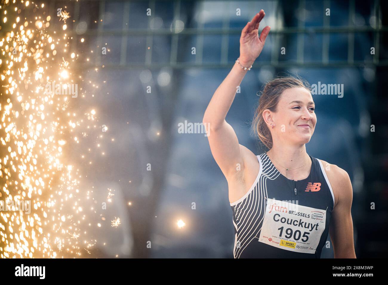 Brussels, Belgium. 26th May, 2024. Belgian Paulien Couckuyt is seen at ...