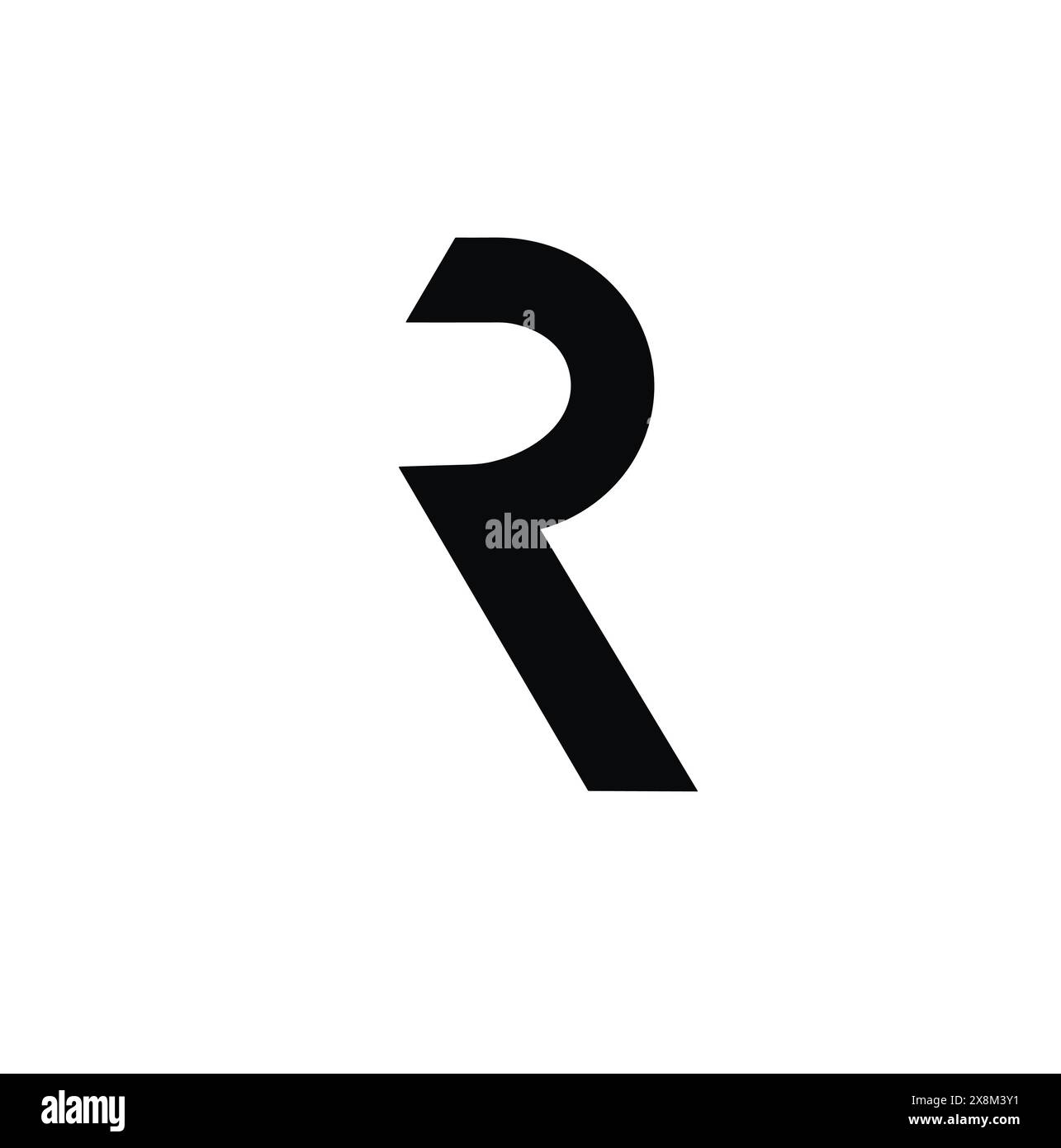 Letter R abstract with dot logo icon abstract design template elements ...
