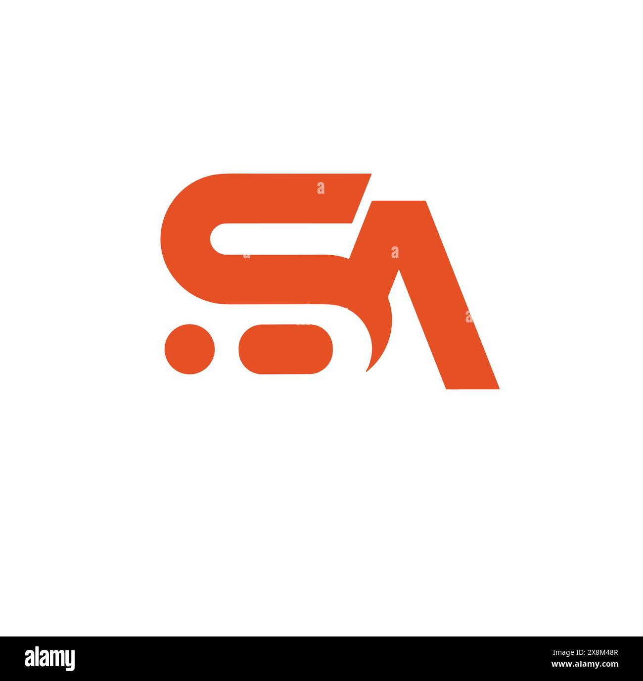 Creative vector logos with the letter SA Stock Vector Image & Art - Alamy