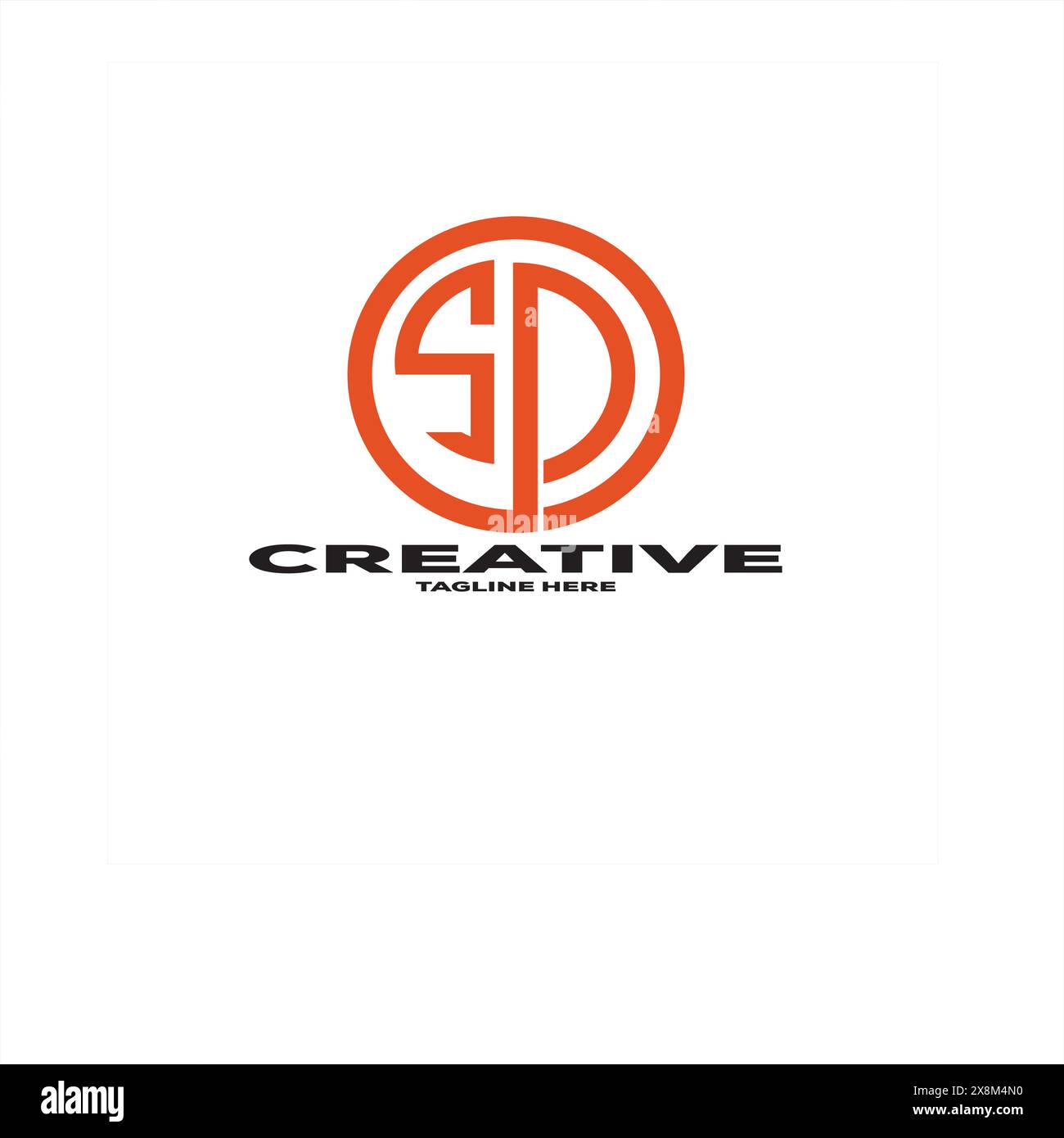 Alphabet letters monogram logo ds Cut Out Stock Images & Pictures - Alamy