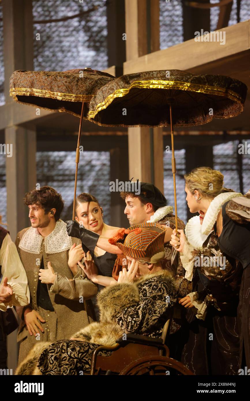 Limoges, France. May 25, 2024. Molière, the Urbain opera, musical ...