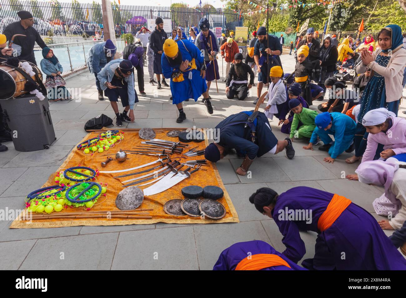 England, Kent, Gravesend, The Guru Nanak Darbar Gurdwara, The Annual ...