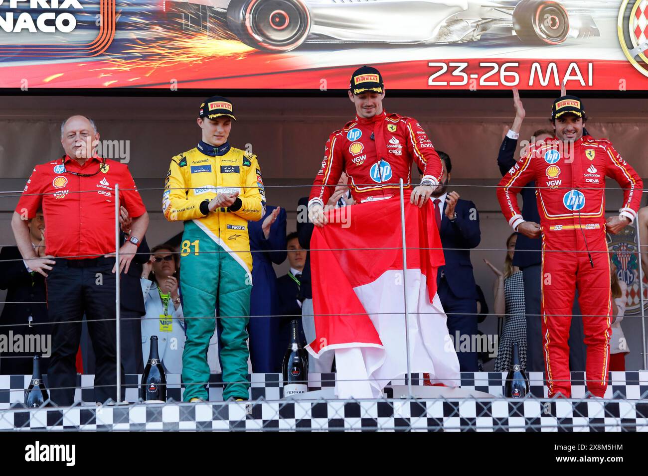 Monte Carlo, Principality of Monaco. May 26th 2024. Formula 1 Grand ...