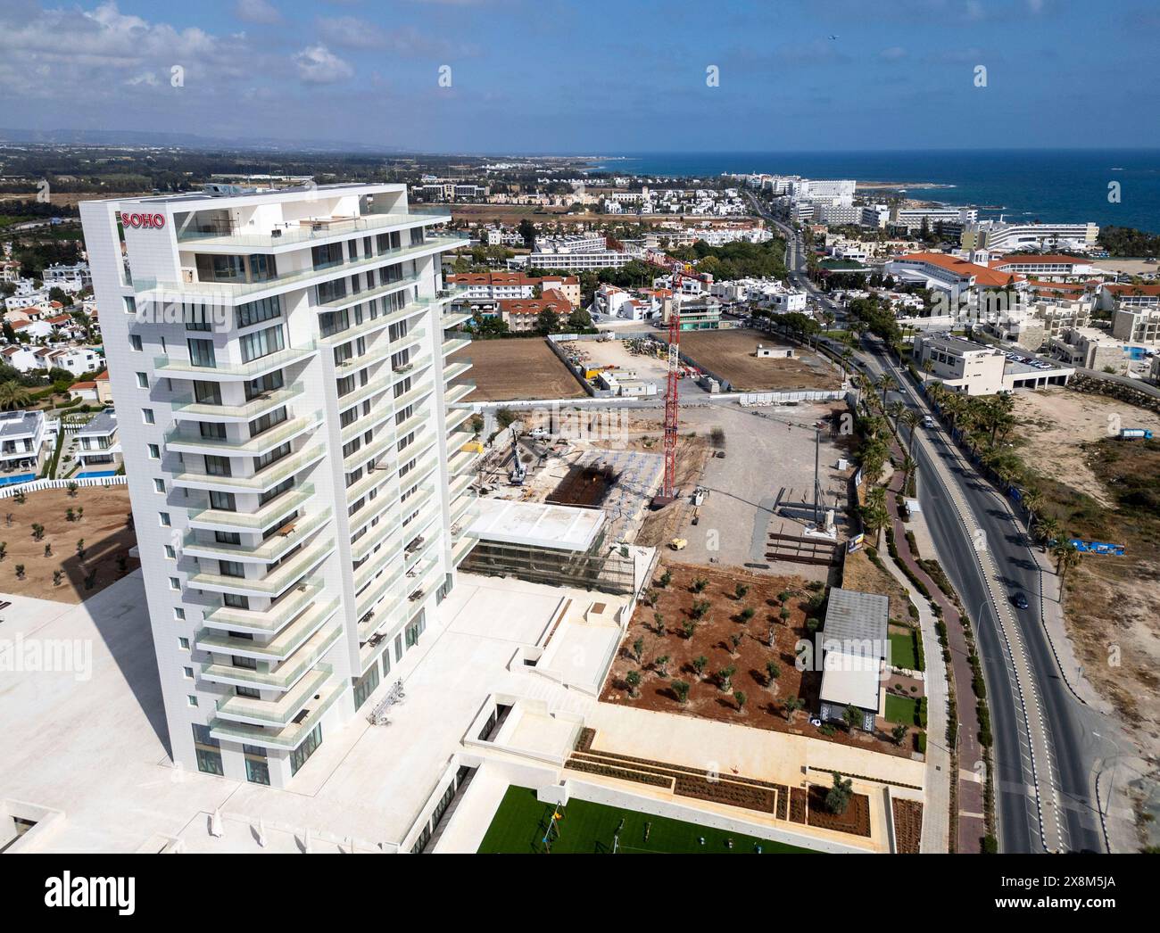 Soho tower paphos hi-res stock photography and images - Alamy