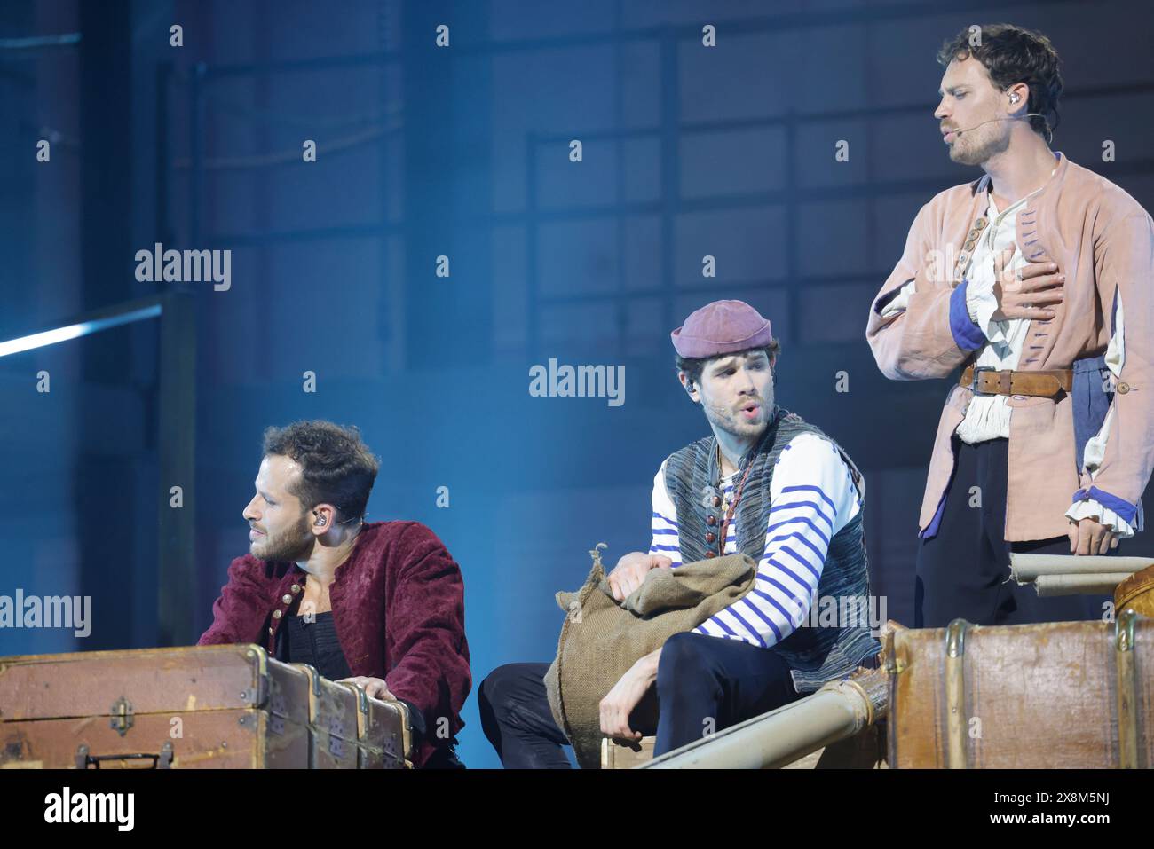 Limoges, France. May 25, 2024. Molière, the Urbain opera, musical ...
