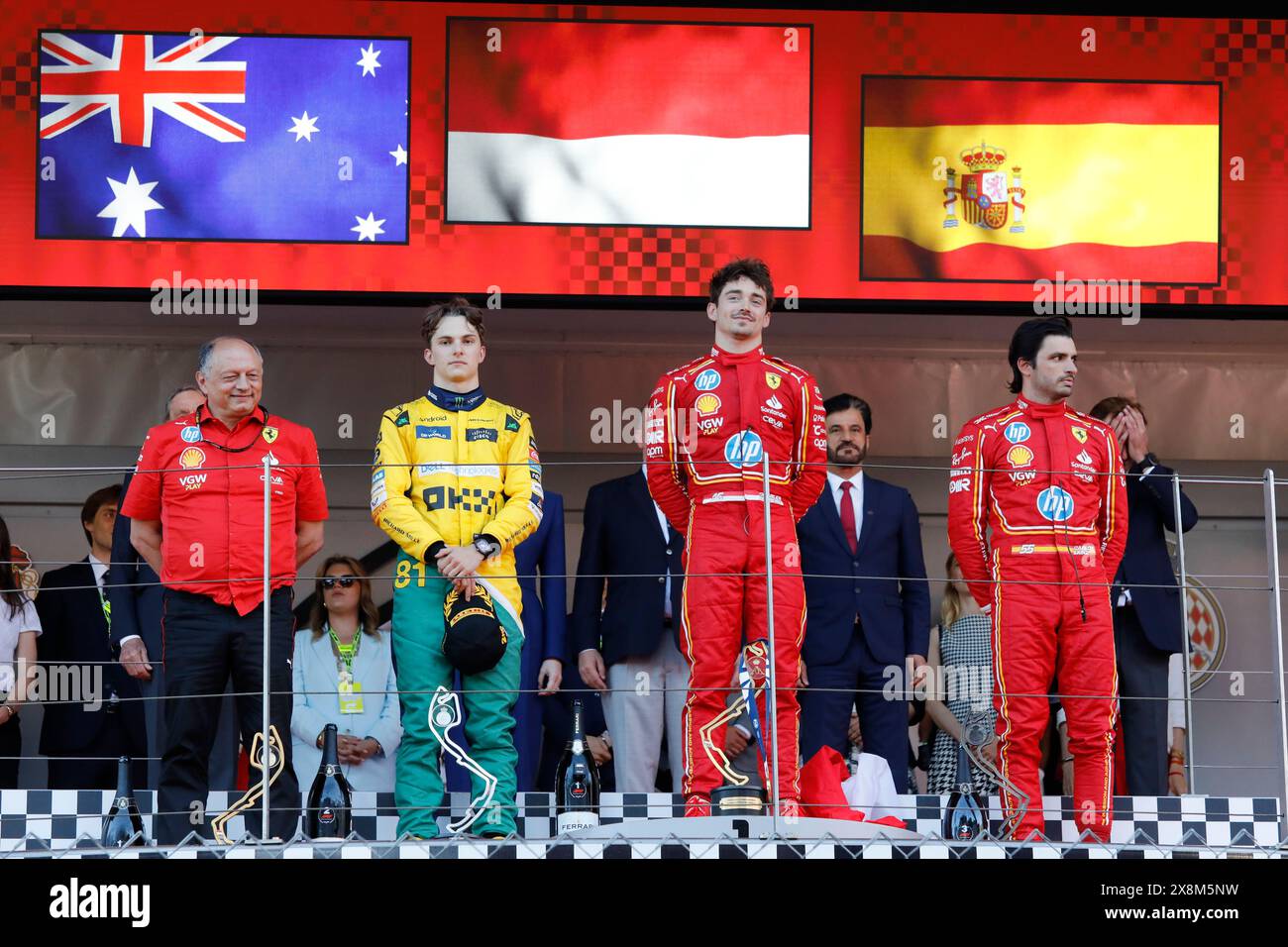 Fred vasseur and carlos sainz hi-res stock photography and images - Alamy