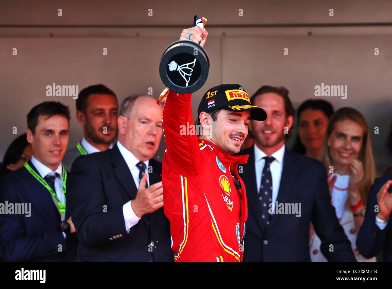 Monaco, Monte Carlo. 26th May, 2024. Race winner Charles Leclerc (MON ...