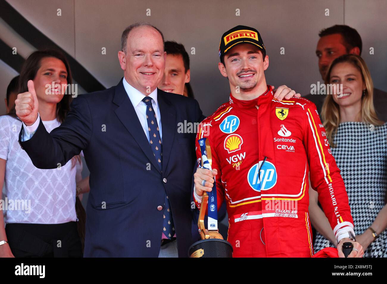 Monaco, Monte Carlo. 26th May, 2024. (L to R): HSH Prince Albert of ...