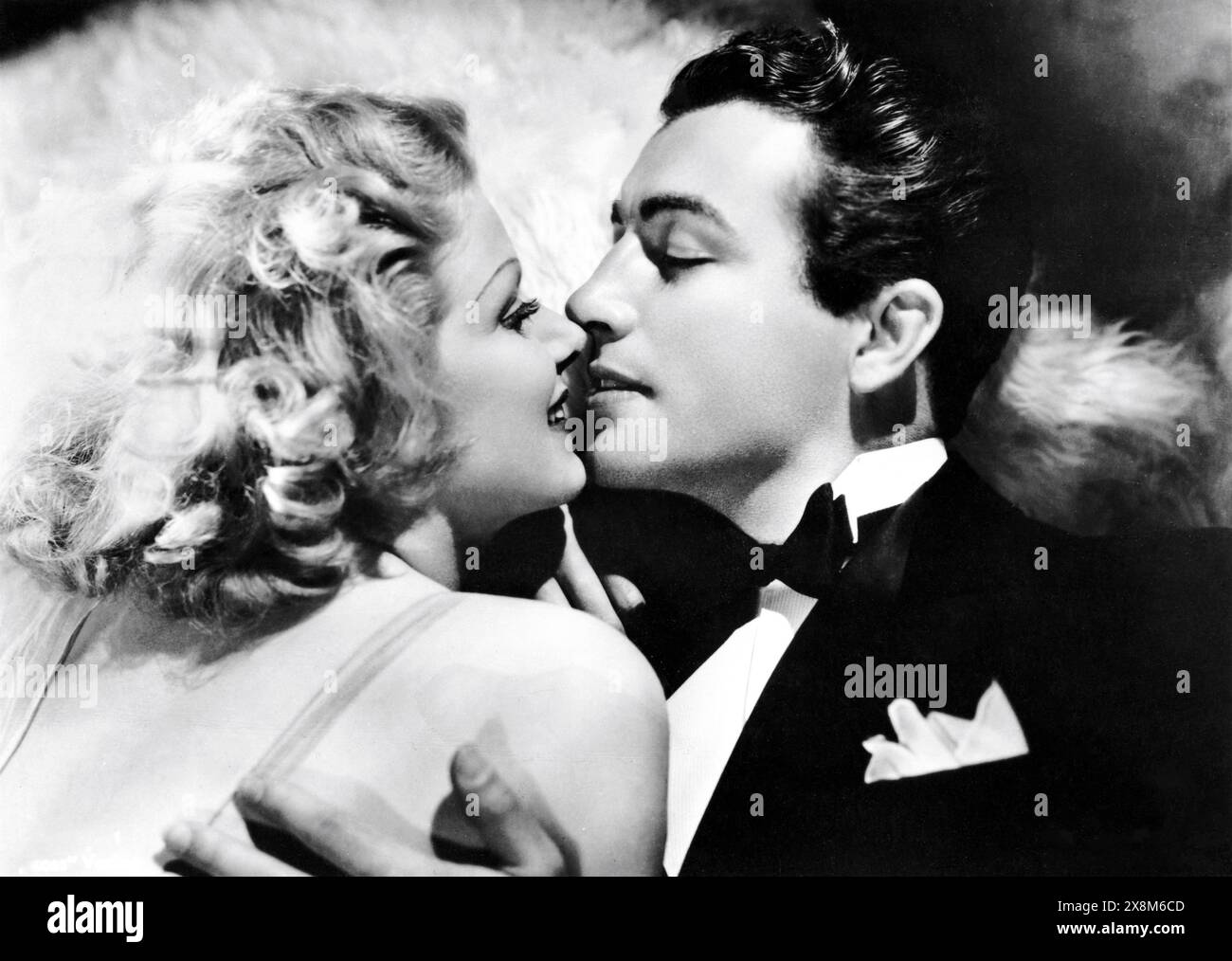 JEAN HARLOW and ROBERT TAYLOR Portrait by TED ALLAN publicity for ...
