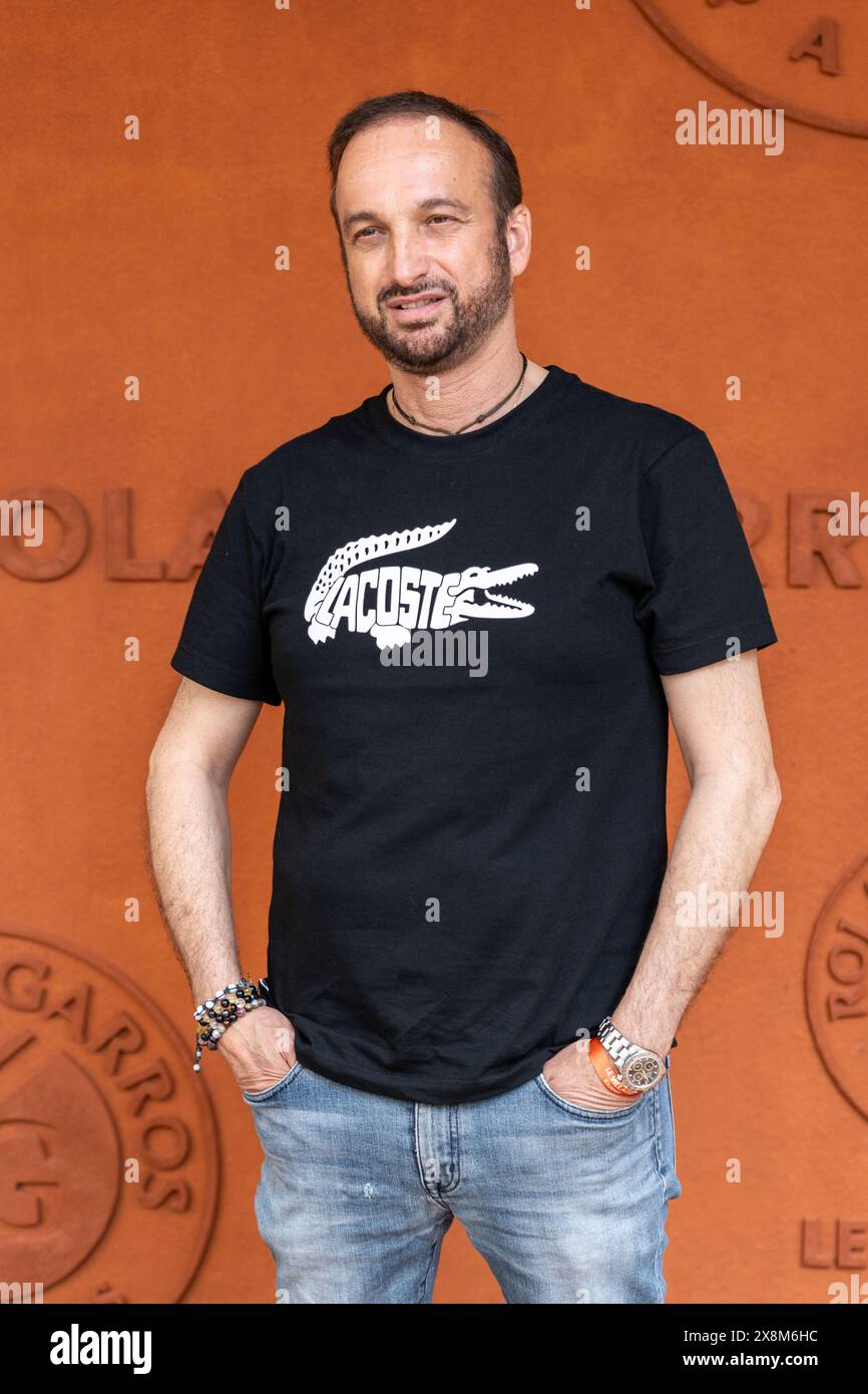Paris, France. 26th May, 2024. Michel Ferracci during the first day of ...