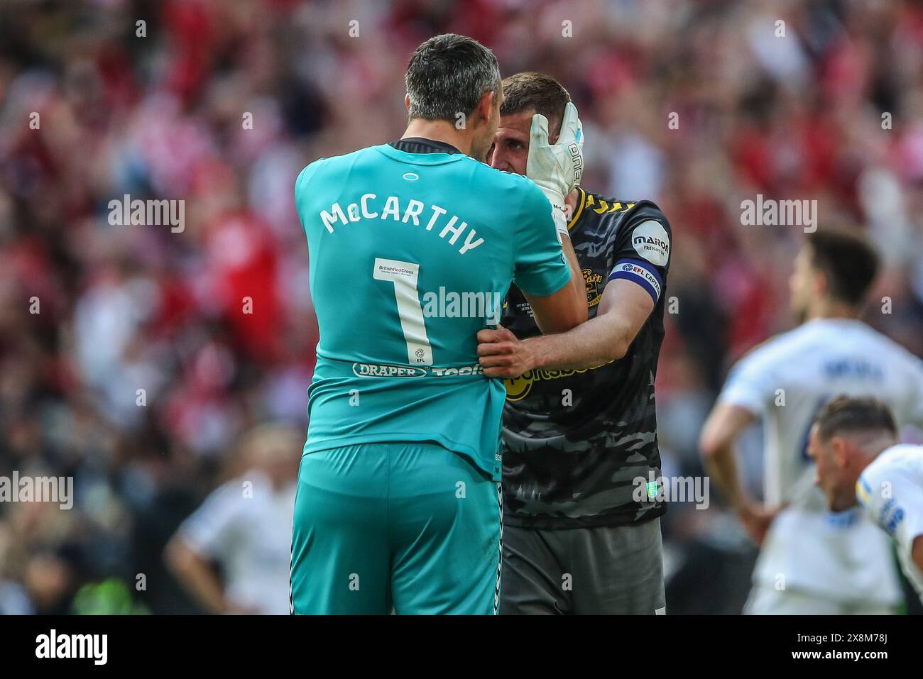 Alex McCarthy of Southampton and Jack Stephens of Southampton celebrate ...