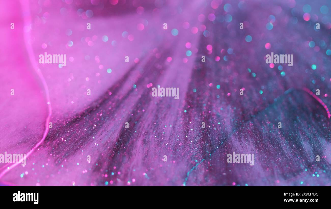 Sparkling overflow. Festive background. Pink colorful shimmer shiny ...