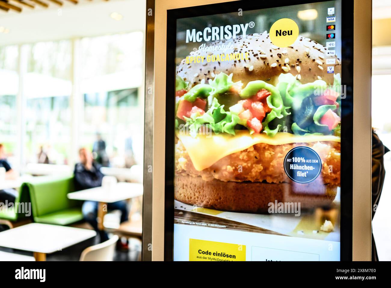 Mcdonald's restaurant order counter hi-res stock photography and images ...