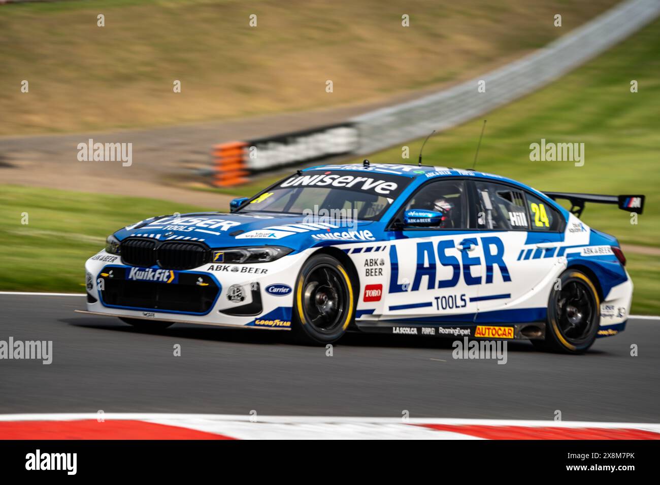 Sevenoaks, Kent - May 11th 2024: Jake Hill 24 Laser Tools Racing FP1 ...