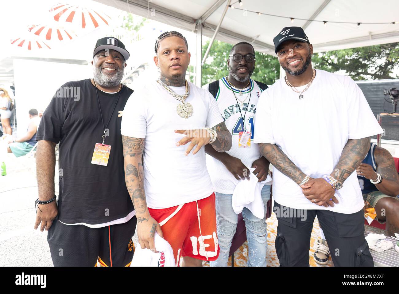 Dallas, United States. 25th May, 2024. Motown (L-R) Yella Beezy, Dessie ...