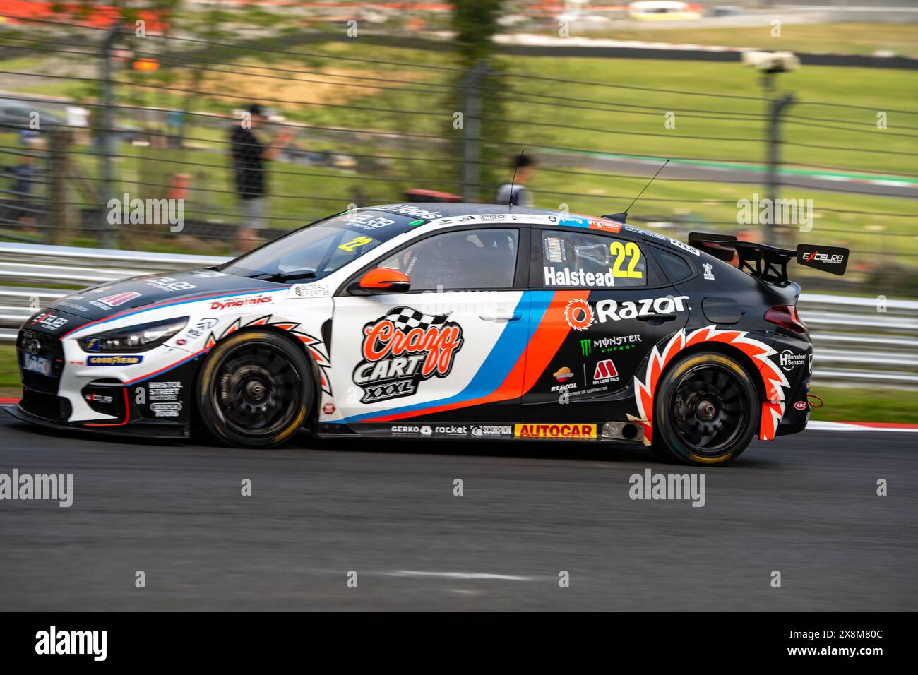 Sevenoaks, Kent - May 11th 2024: Nick Halstead 22 Excelr8 Motorsport ...