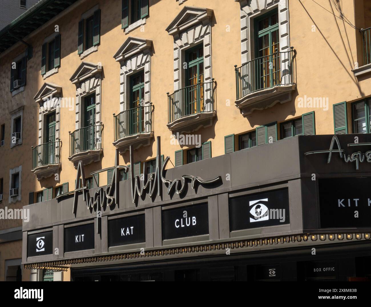 "Cabaret Kit Kat Club" Revival Marquee at the August Wilson Theatre ...