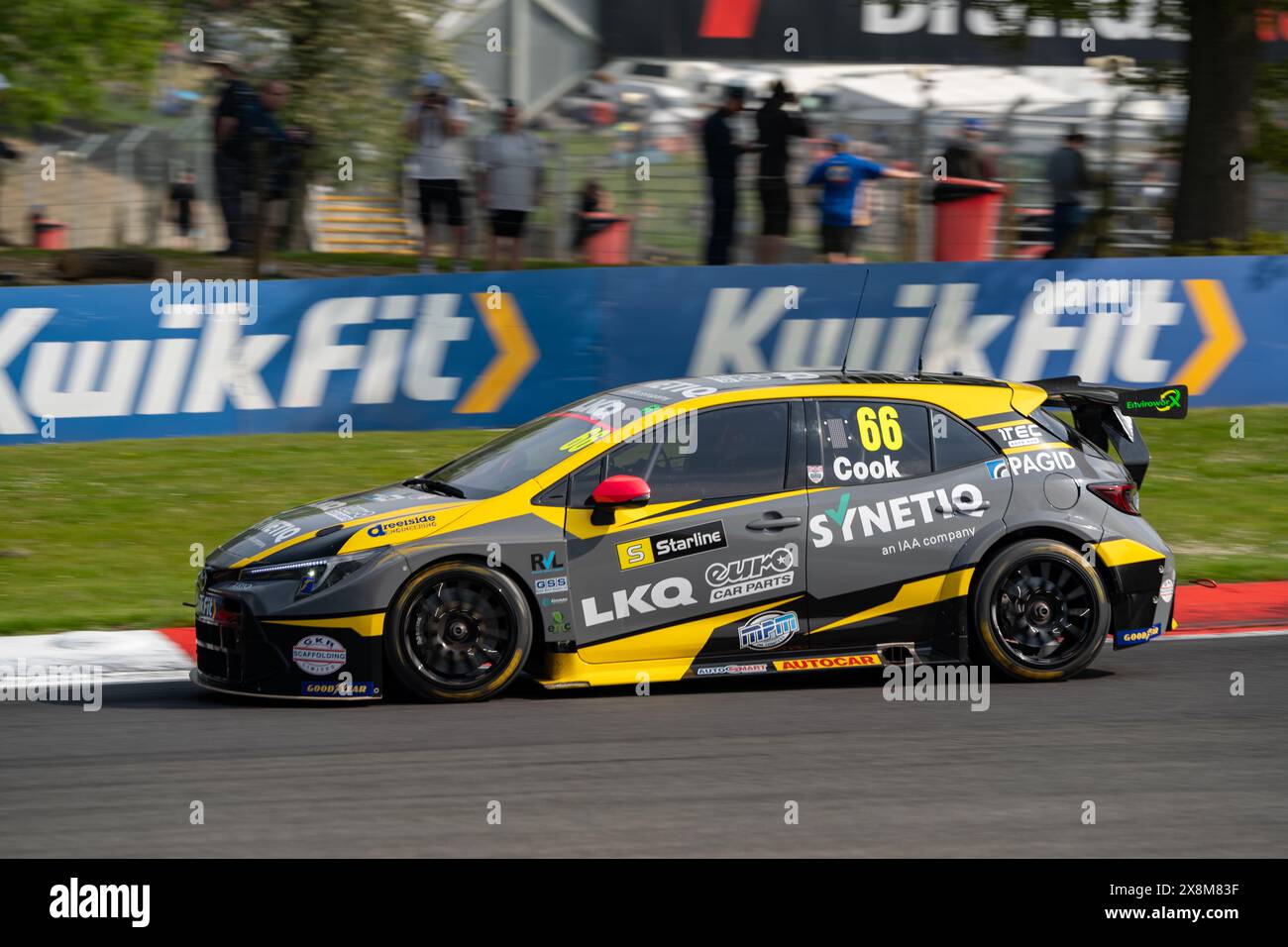 Sevenoaks, Kent - May 11th 2024: Josh Cook LKQ Euro Car Parts With ...
