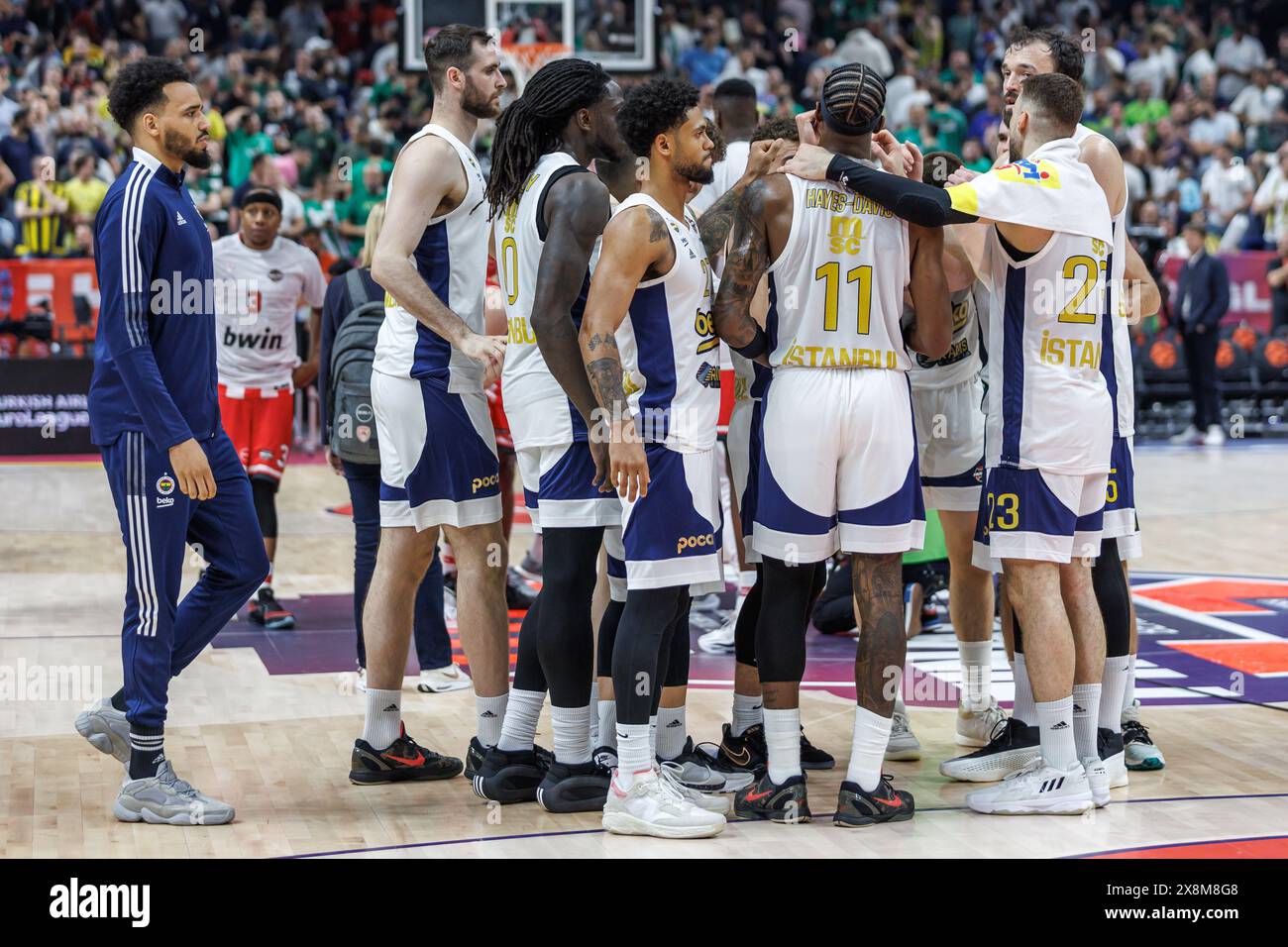 Berlin, Germany. 26th May, 2024. Basketball: Euroleague, Olympiakos Piraeus - Fenerbahce ...