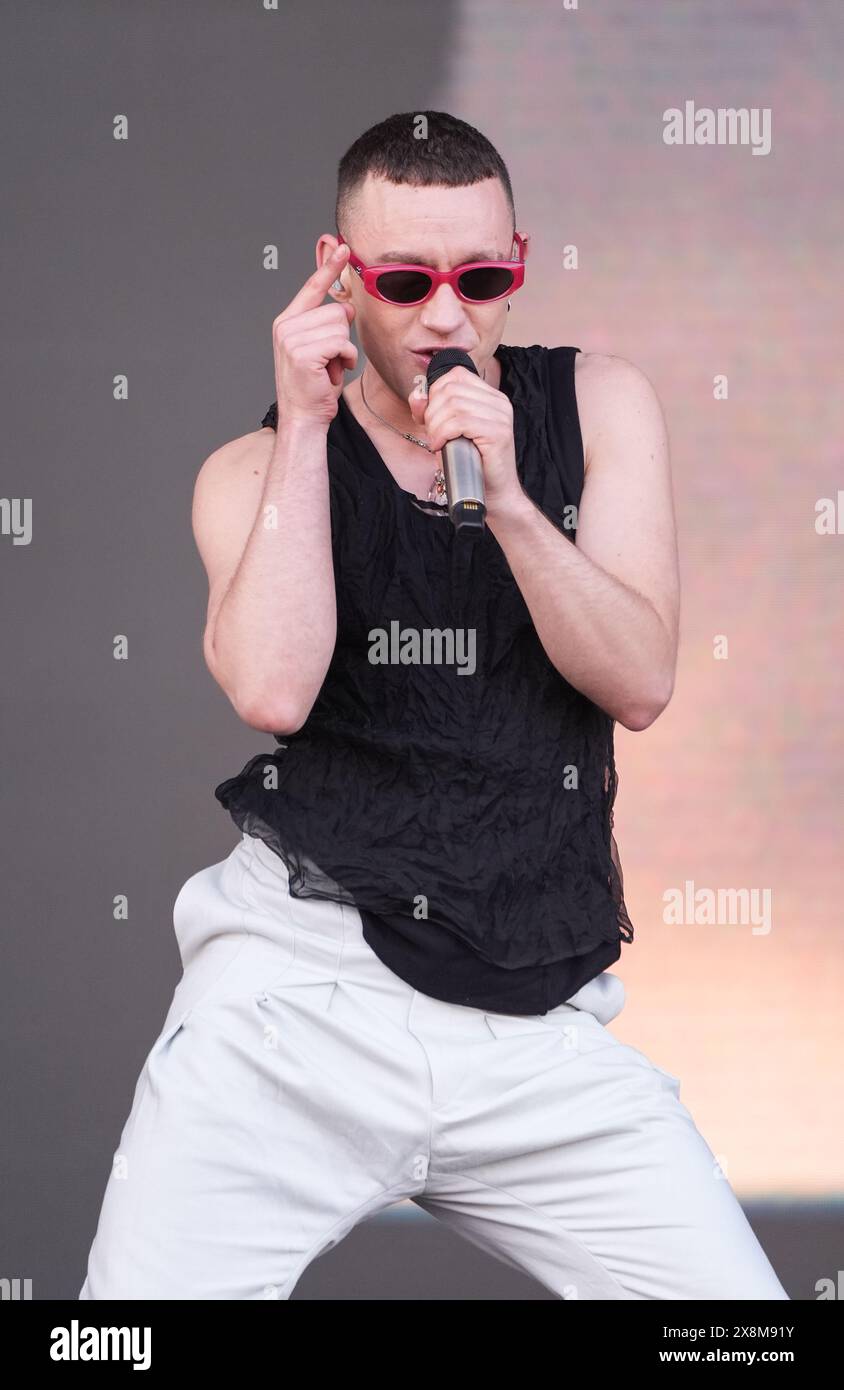Olly Alexander during the BBC Radio1 Big Weekend at Stockwood Park ...