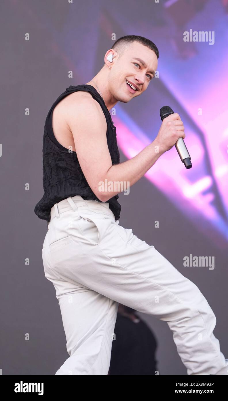 Olly Alexander during the BBC Radio1 Big Weekend at Stockwood Park ...