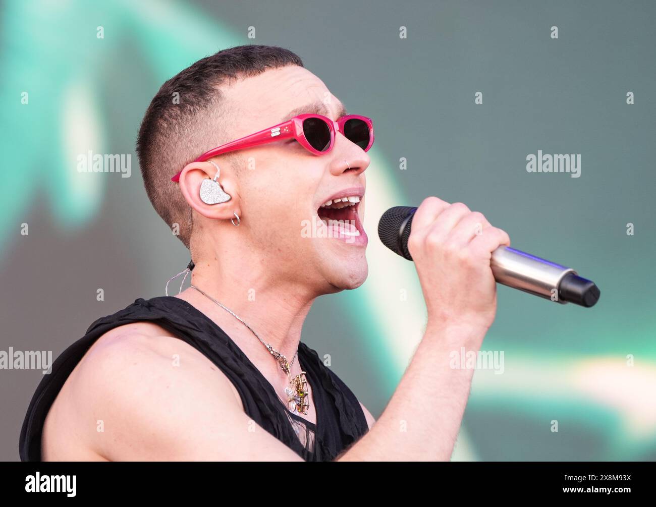 Olly Alexander during the BBC Radio1 Big Weekend at Stockwood Park ...