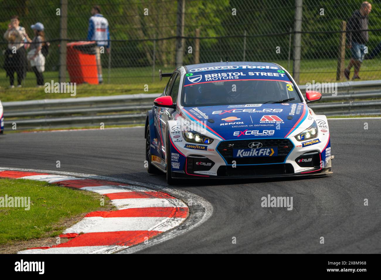 Sevenoaks, Kent - May 11th 2024: Tom Chilton 3 Excelr8 Motorsport FP1 ...