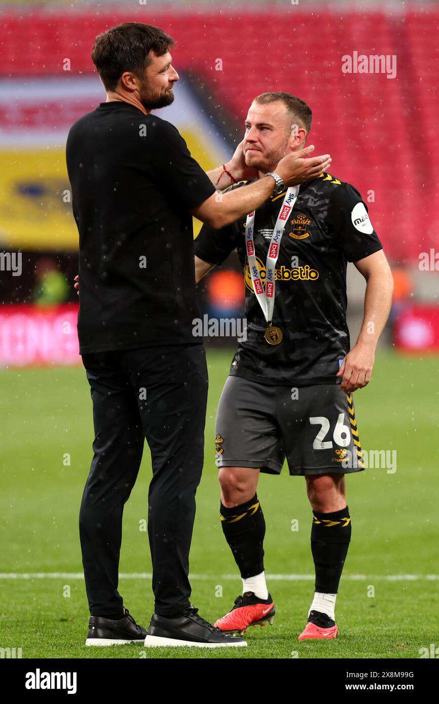 Wembley Stadium, London, UK. 26th May, 2024. EFL Championship Play Off ...