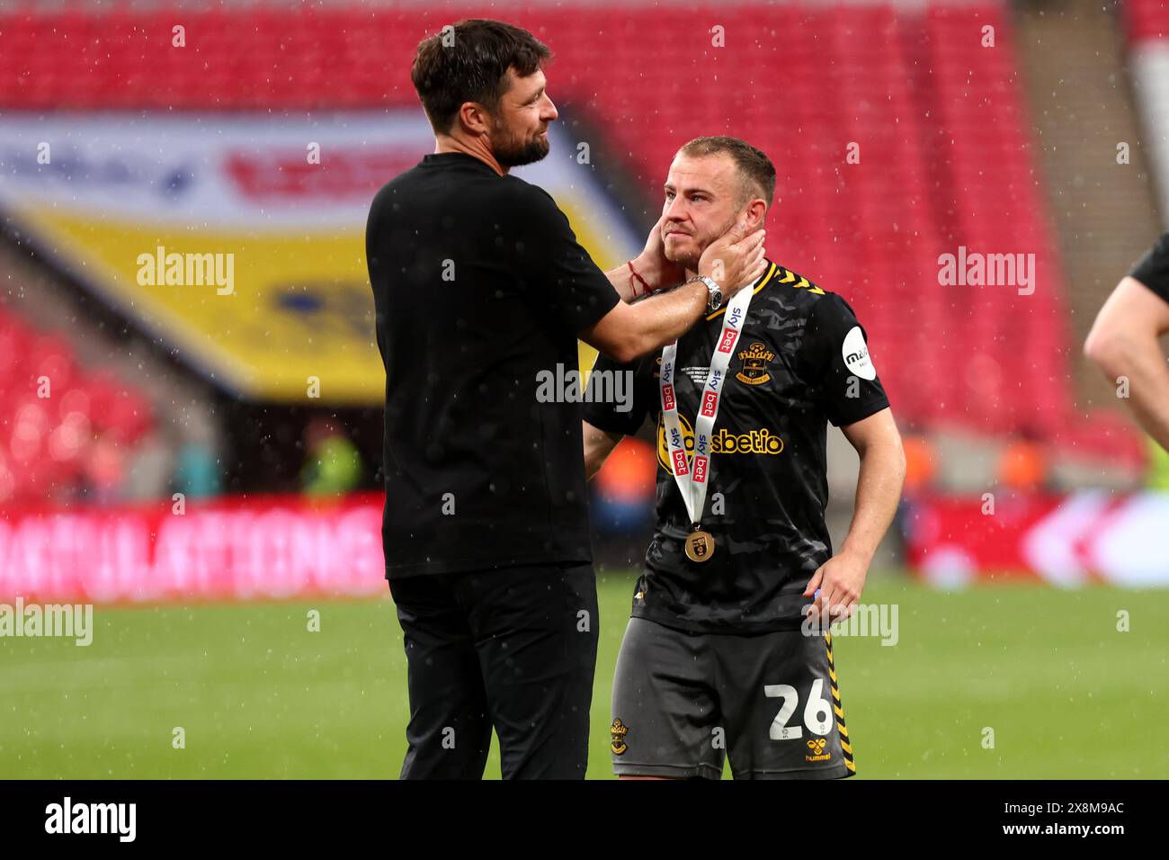 Wembley Stadium, London, UK. 26th May, 2024. EFL Championship Play Off ...