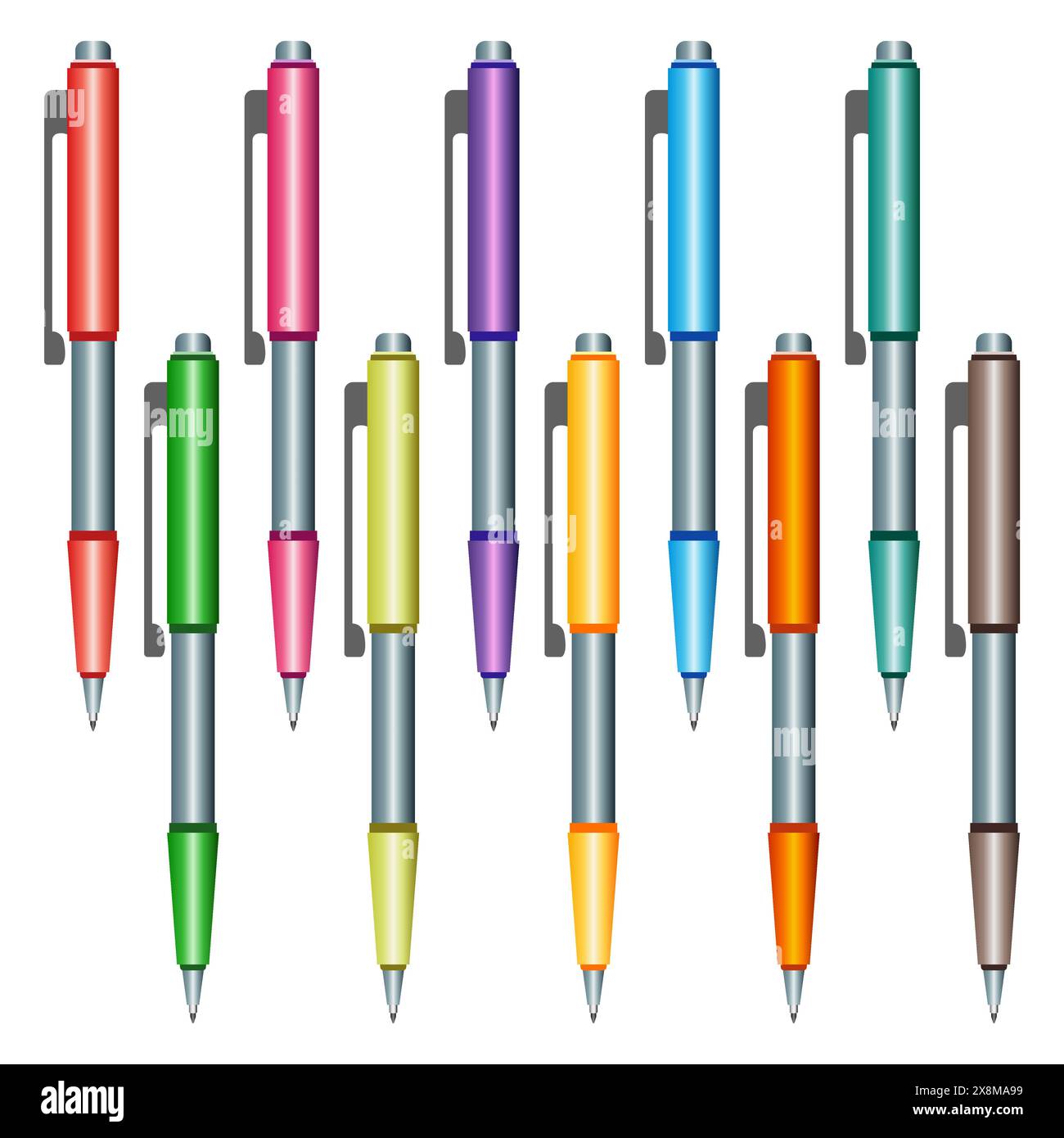 Space background scene set Stock Vector Images - Alamy