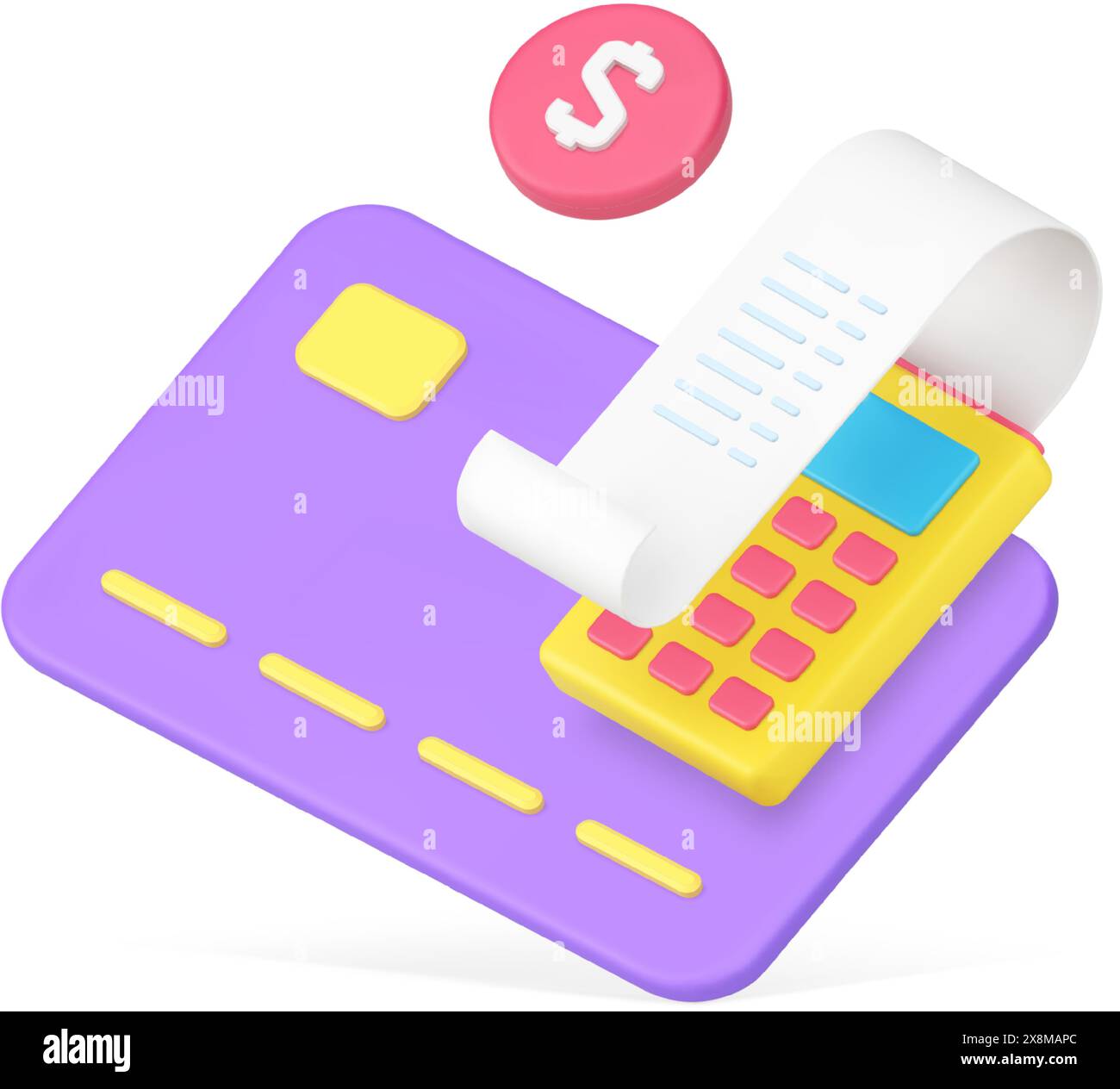 Card payment success cashless financial banking transaction complete 3d ...