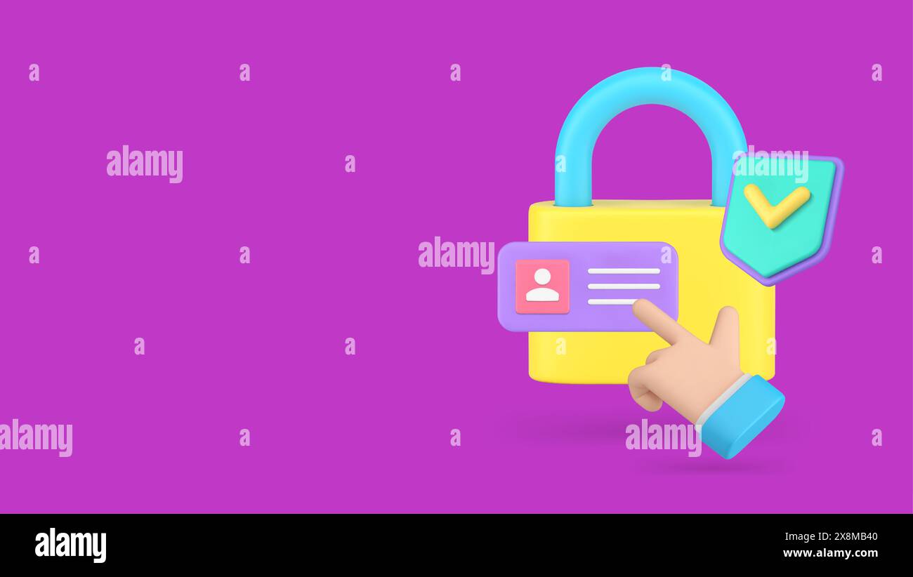 Personal Data Account Protect Access Cyber Security Information Safety