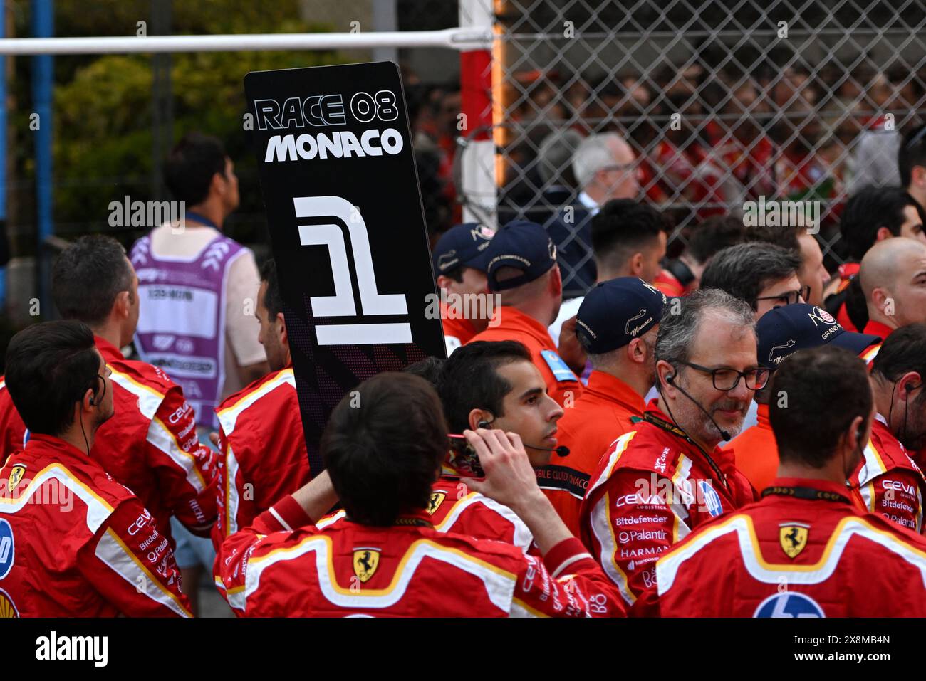 Ferrari podium f1 2024 monte carlo hi-res stock photography and images ...