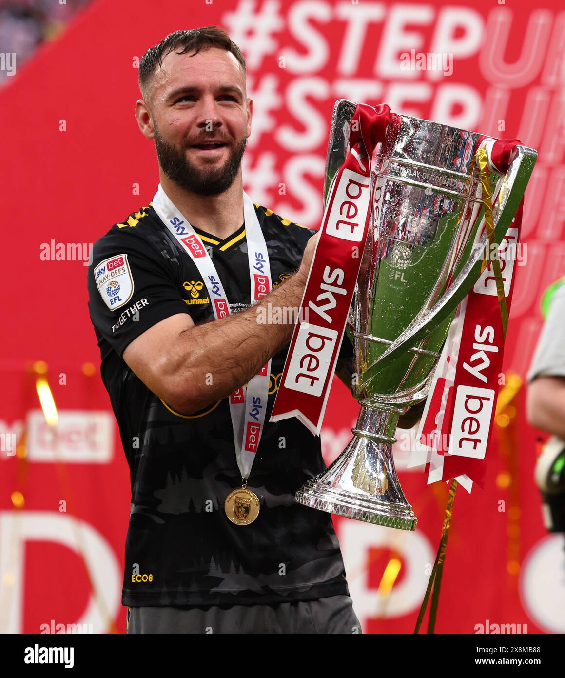 Wembley Stadium, London, UK. 26th May, 2024. EFL Championship Play Off ...