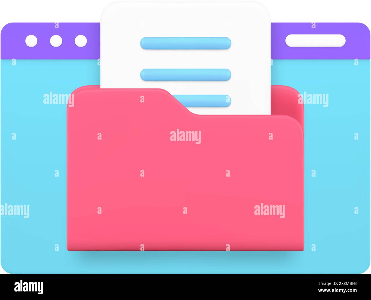 Document information file folder digital archive service web site ...