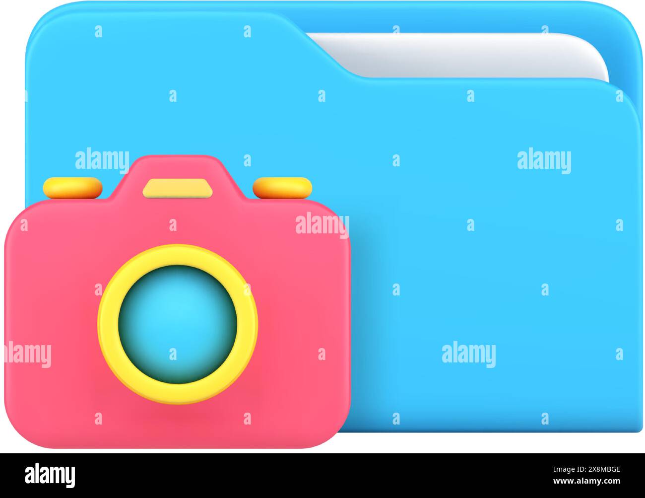 Photo image media multimedia content storage archive folder camera 3d ...