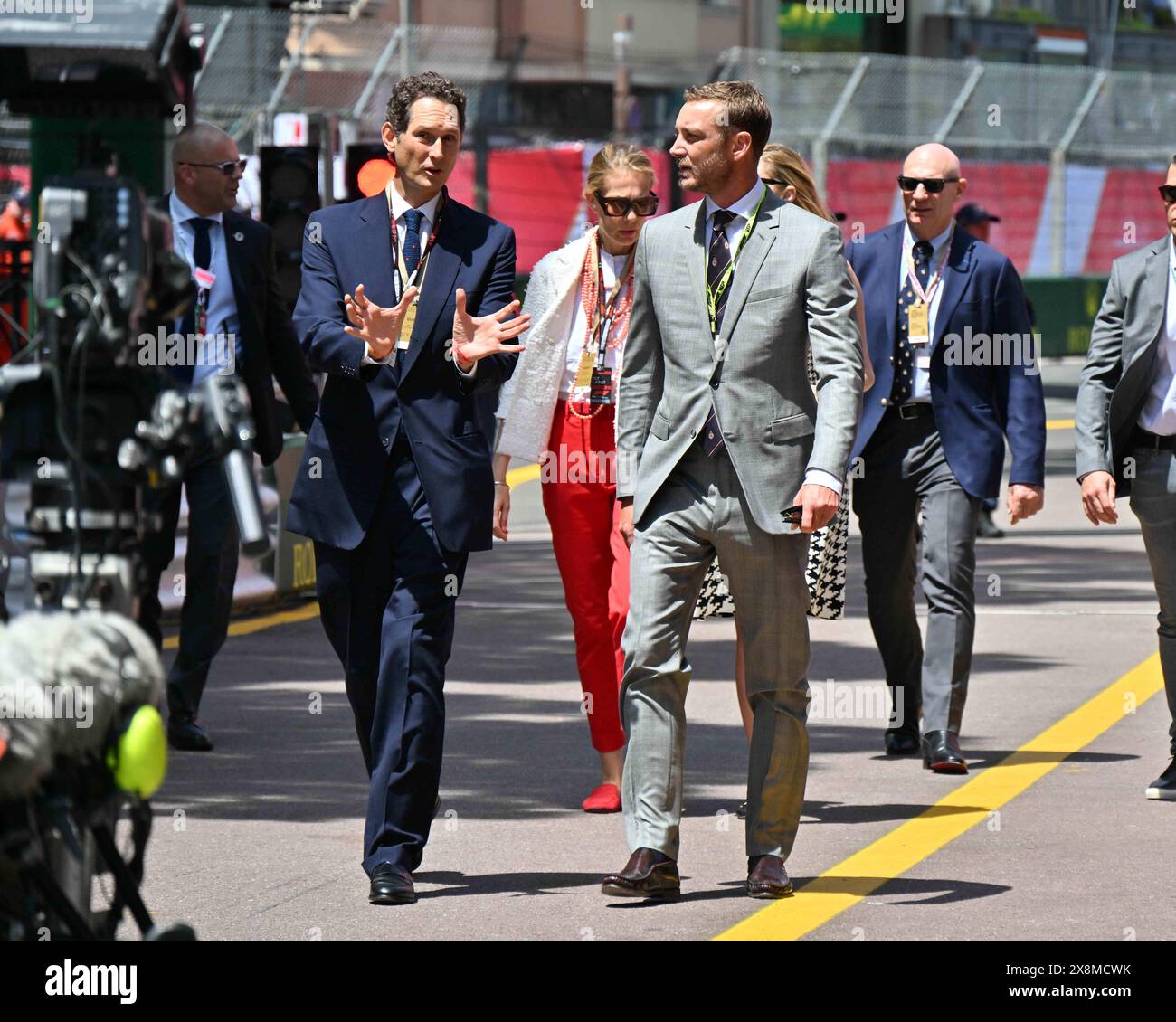 Monk, Monk. 26th May, 2024. Monaco, Pierre Casiraghi with Beatrice ...