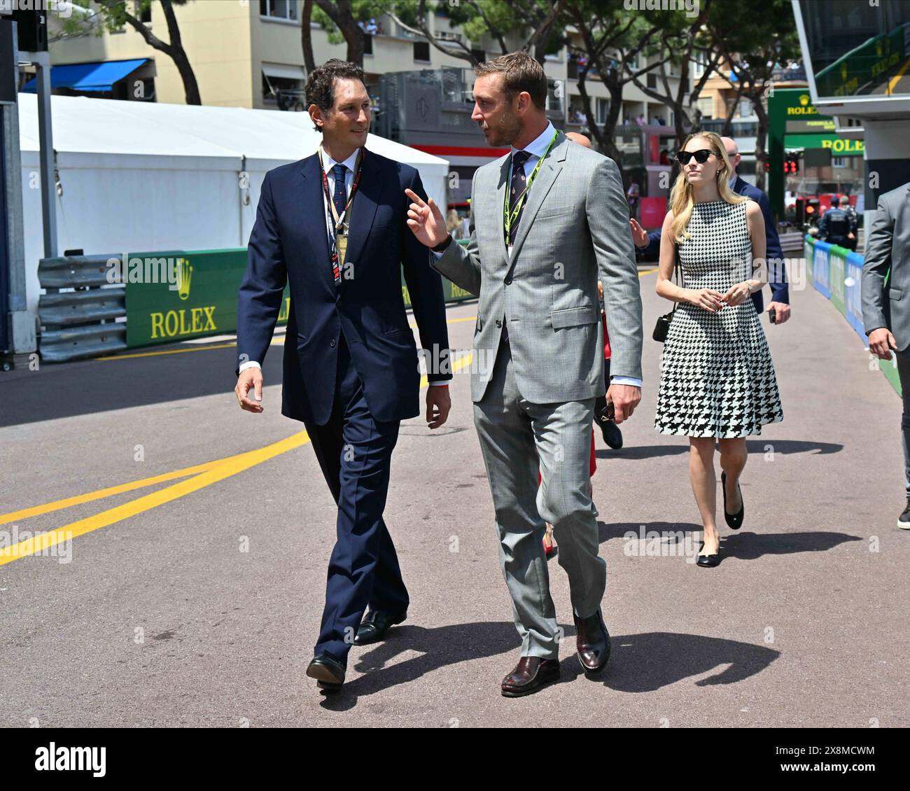 Monk, Monk. 26th May, 2024. Monaco, Pierre Casiraghi with Beatrice ...