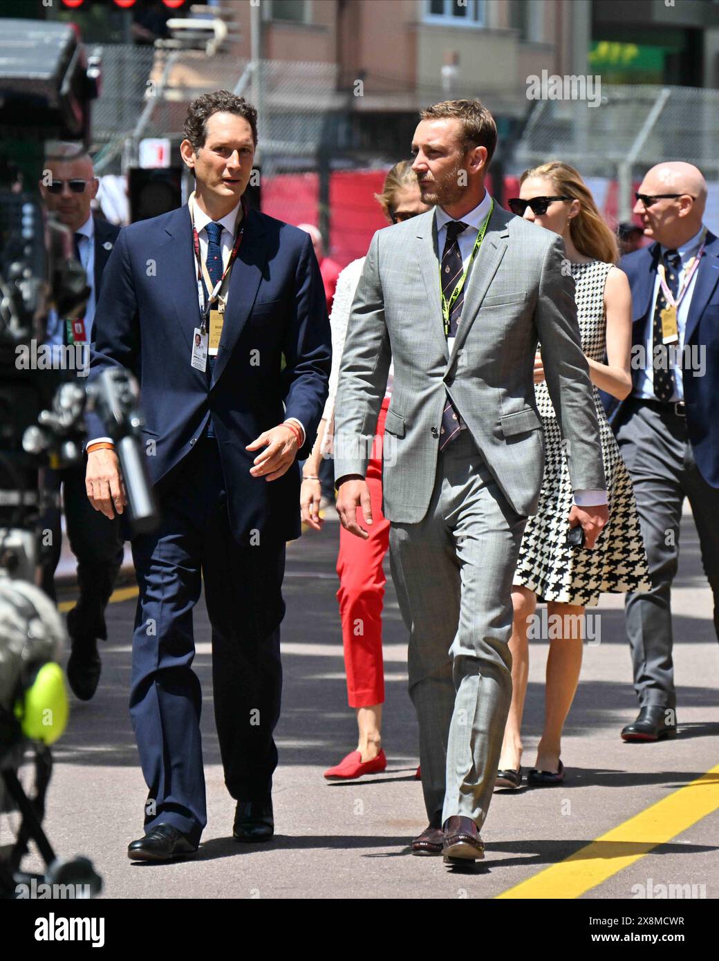 Monk, Monk. 26th May, 2024. Monaco, Pierre Casiraghi with Beatrice ...