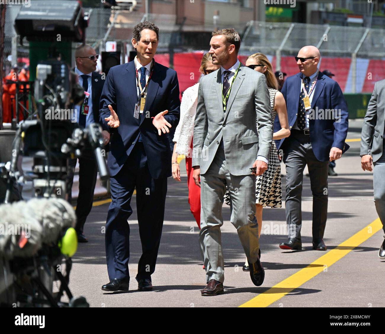 Monk, Monk. 26th May, 2024. Monaco, Pierre Casiraghi with Beatrice ...