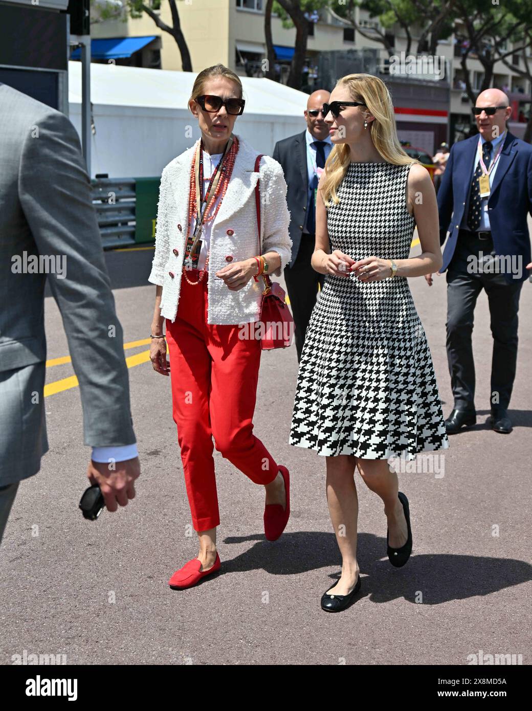 Monk, Monk. 26th May, 2024. Monaco, Pierre Casiraghi with Beatrice ...