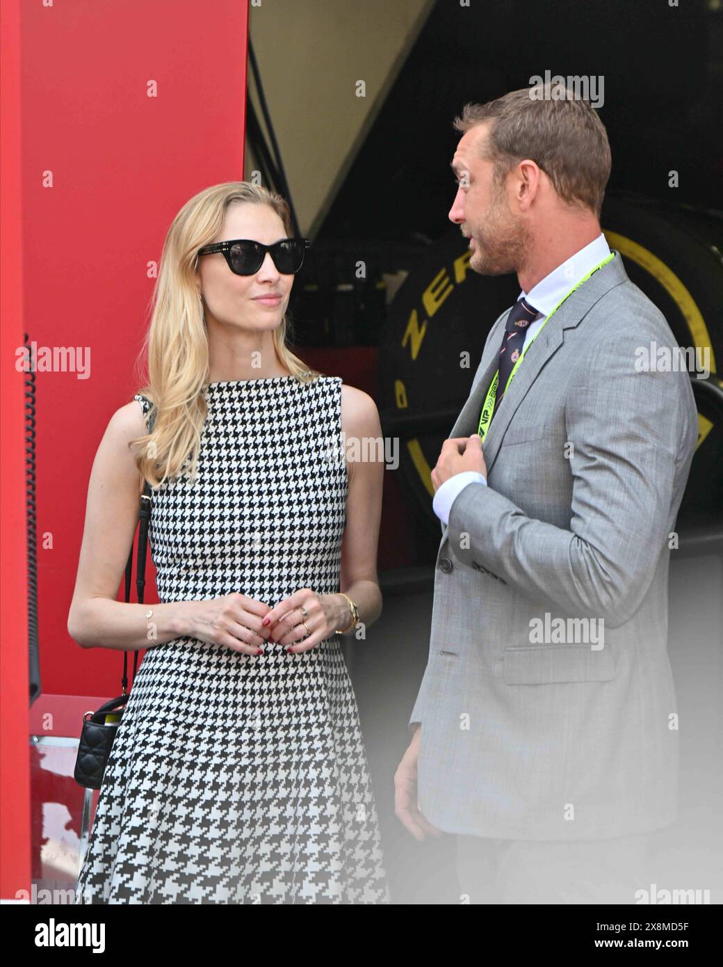 Monk, Monk. 26th May, 2024. Monaco, Pierre Casiraghi with Beatrice ...