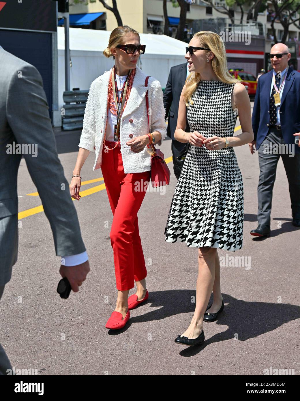 Monk, Monk. 26th May, 2024. Monaco, Pierre Casiraghi with Beatrice ...