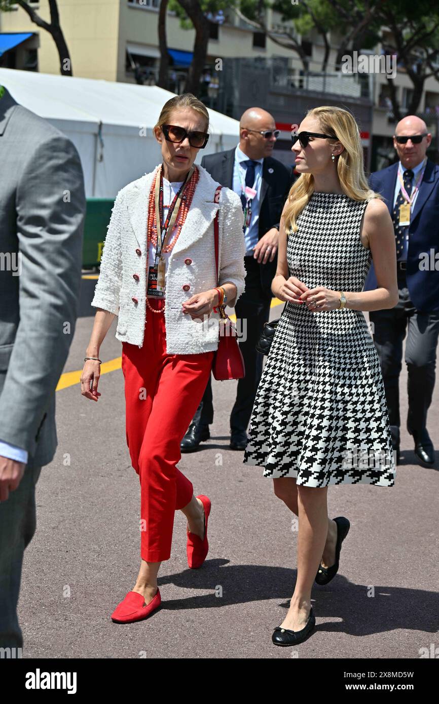 Monk, Monk. 26th May, 2024. Monaco, Pierre Casiraghi with Beatrice ...