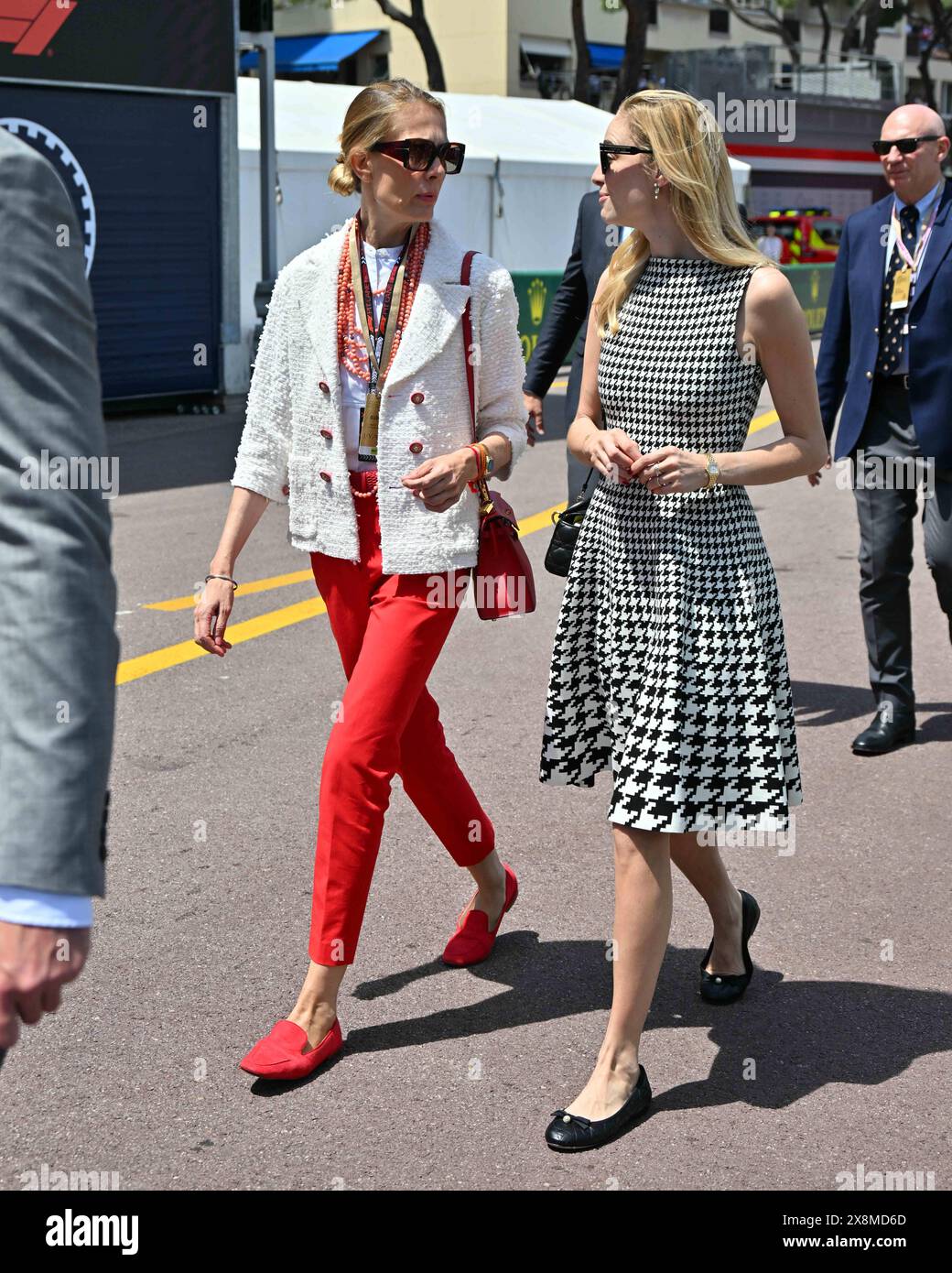 Monk, Monk. 26th May, 2024. Monaco, Pierre Casiraghi with Beatrice ...