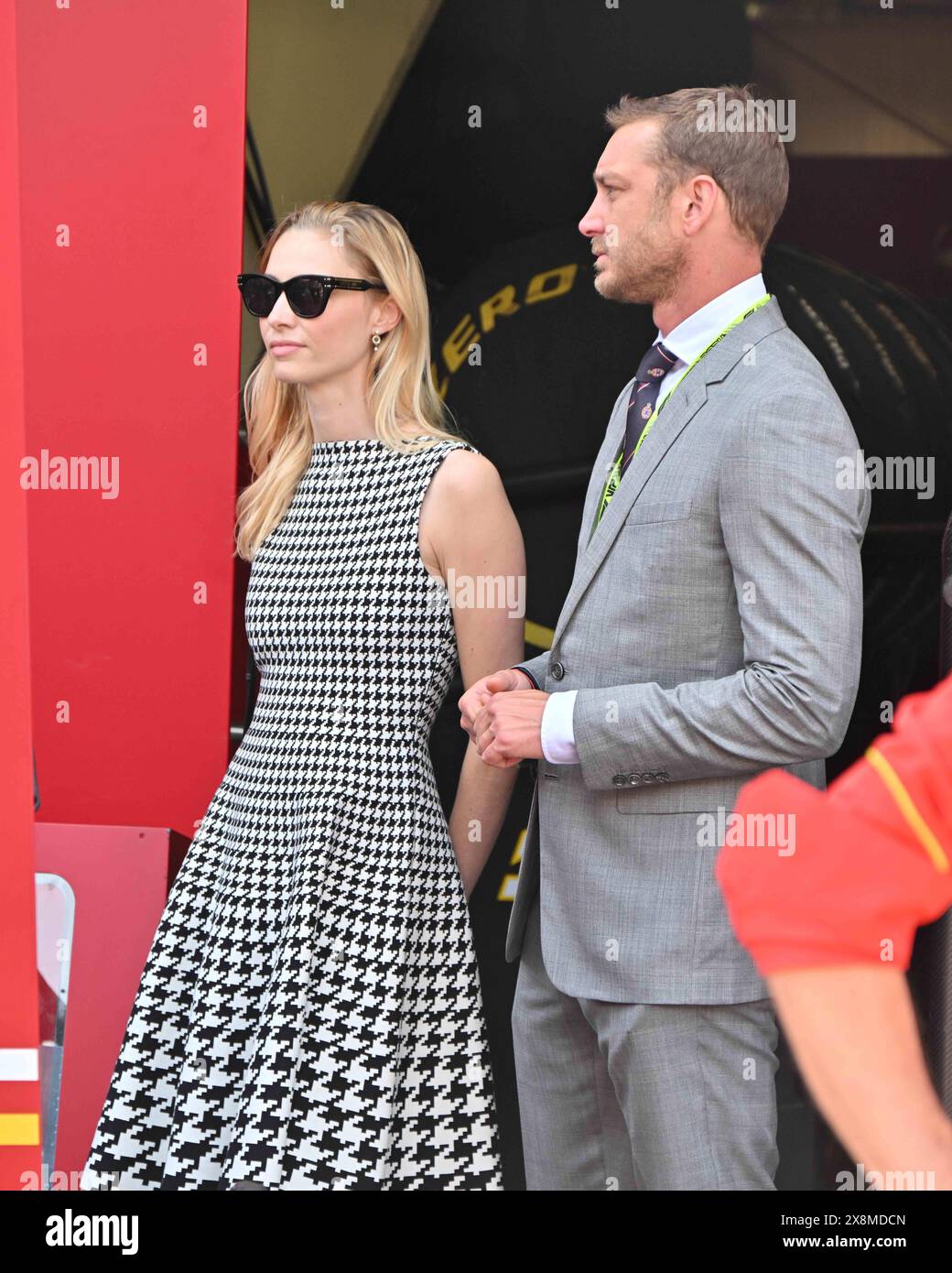 Monk, Monk. 26th May, 2024. Monaco, Pierre Casiraghi with Beatrice ...