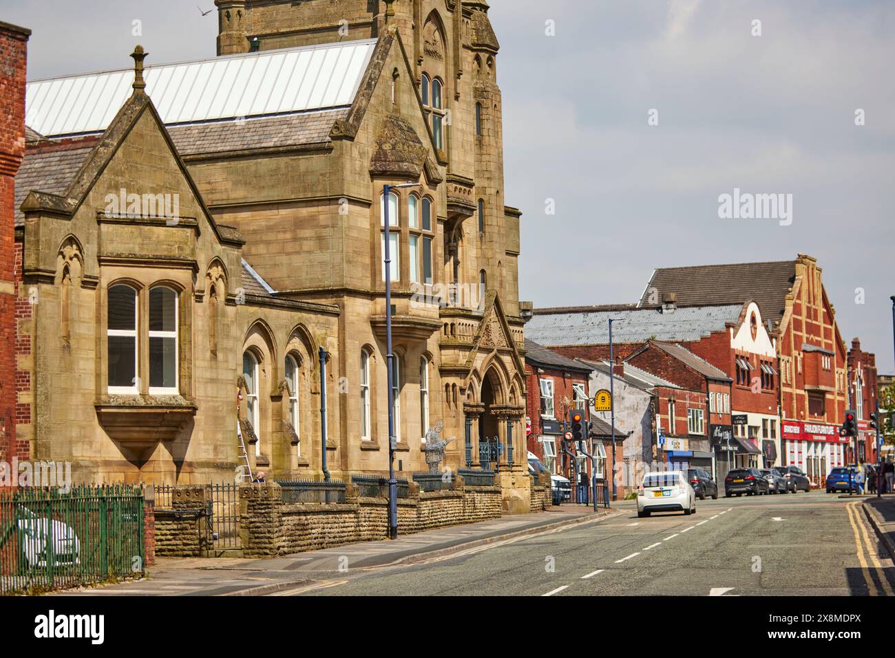 The scene at ashton under lyne hi-res stock photography and images - Alamy