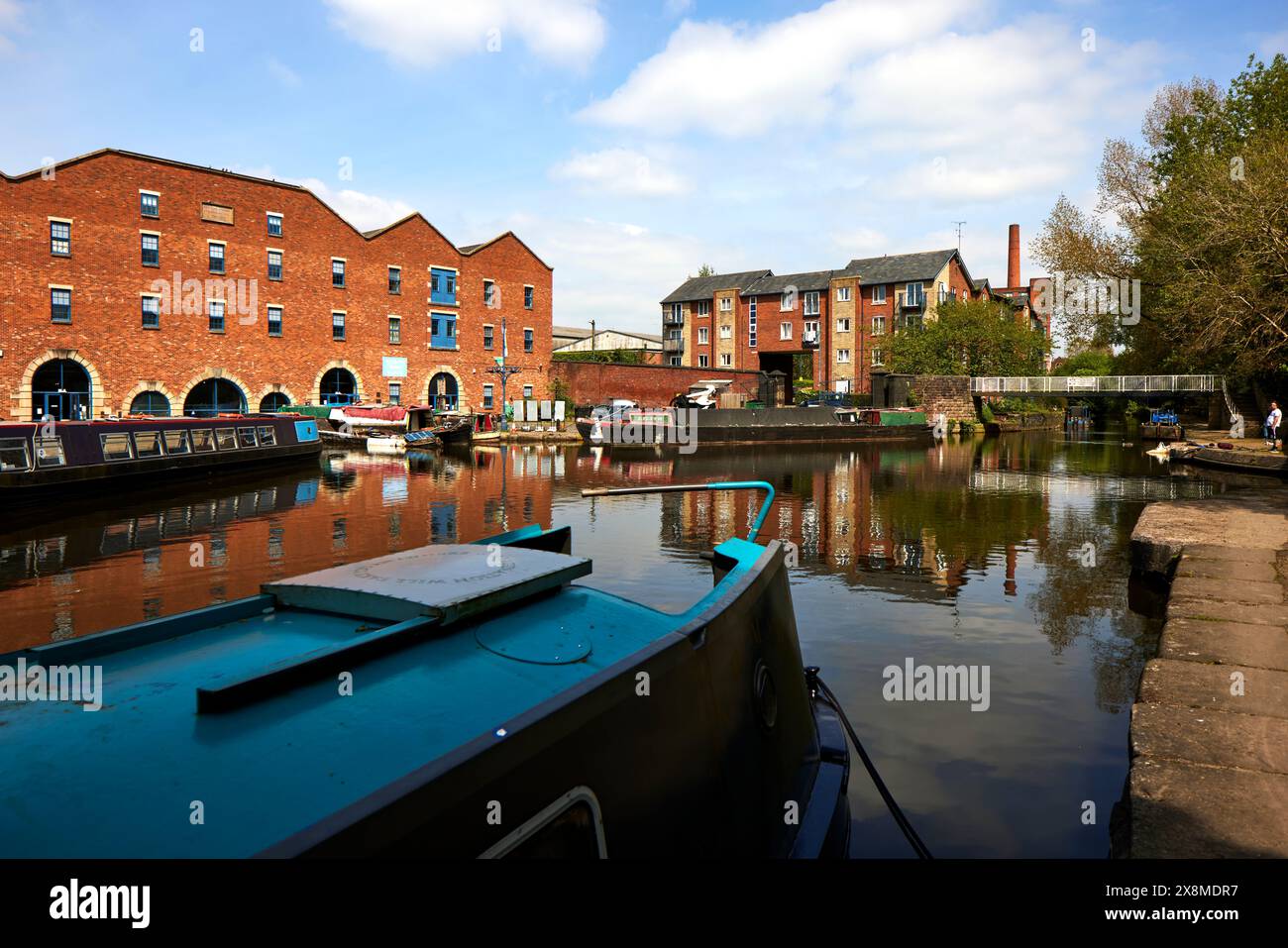 Tameside Gtr Manchester Ashton-under-Lyne Portland Basin Museum Stock ...