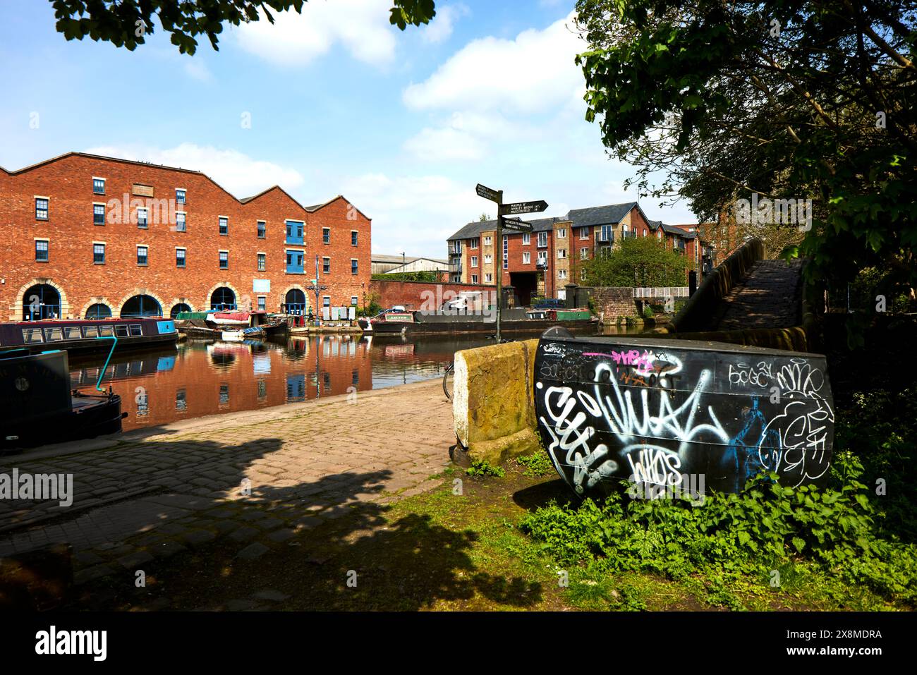 Tameside Gtr Manchester Ashton-under-Lyne Portland Basin Museum Stock ...