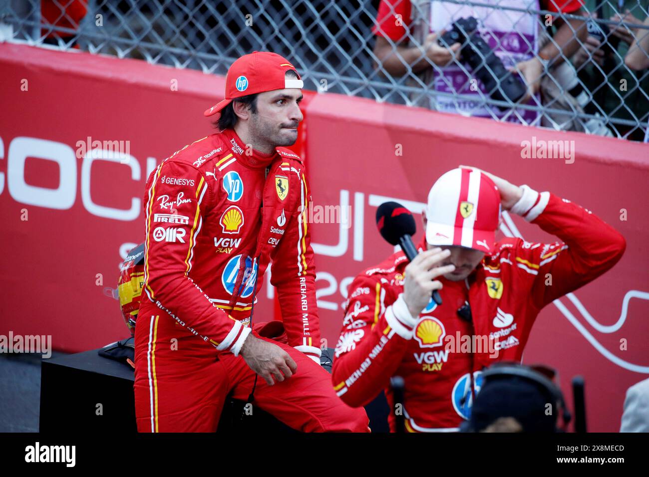 Monaco, France. 26th May, 2024. © PHOTOPQR/NICE MATIN/Dylan Meiffret ...